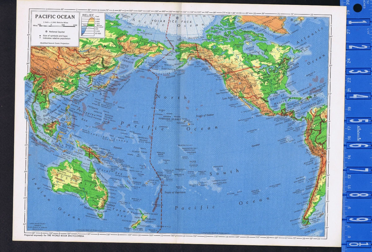 Oceanography Map