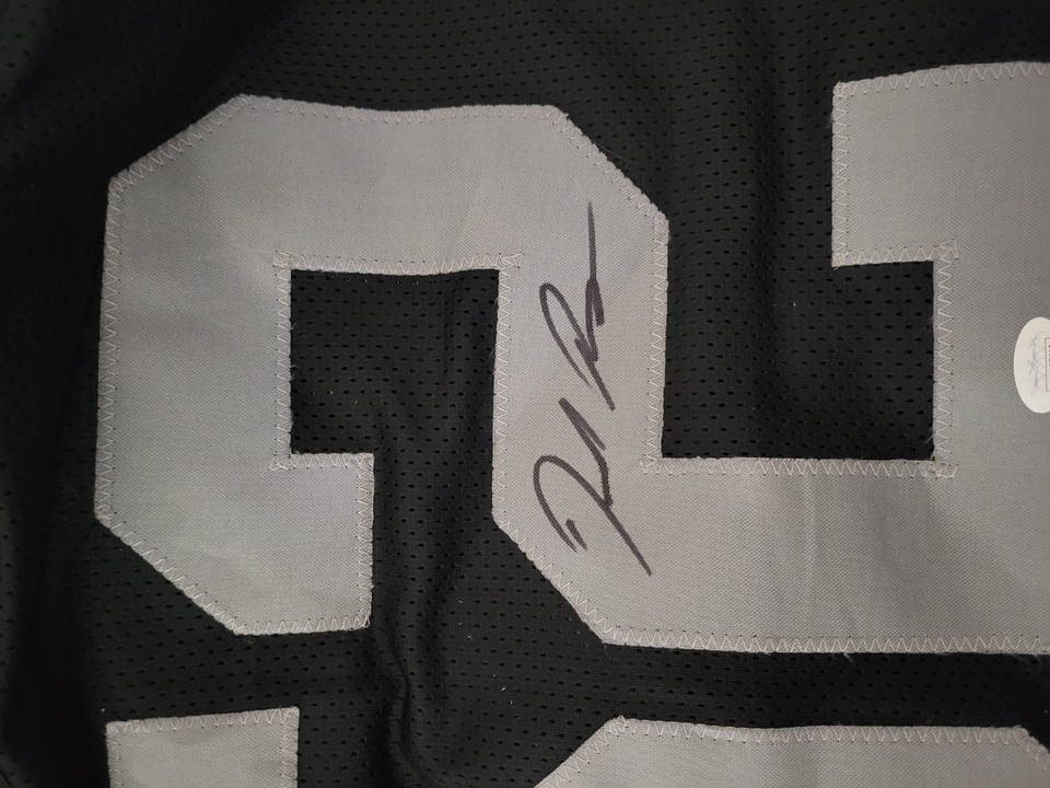 Denzel Perryman Signed Las Vegas Raiders Custom Football Jersey w/ BAS ...