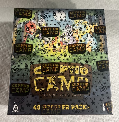 2025 Cryptid Camp TCG - Kickstarter KS Booster Box - 40 Packs - Brand New Sealed | eBay