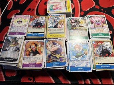 One Piece TCG - Bulk Card Lot - Common/Uncommon/Rare OP13 (1000+ cards ...