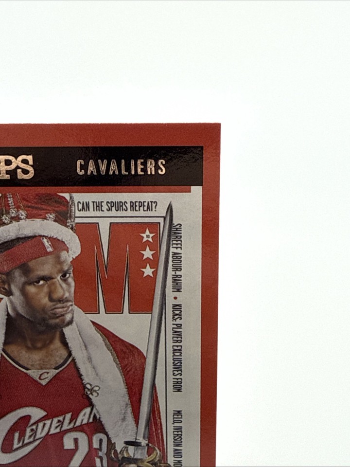 2021-22 Panini NBA Hoops Basketball LeBron James Slam Here Comes The ...