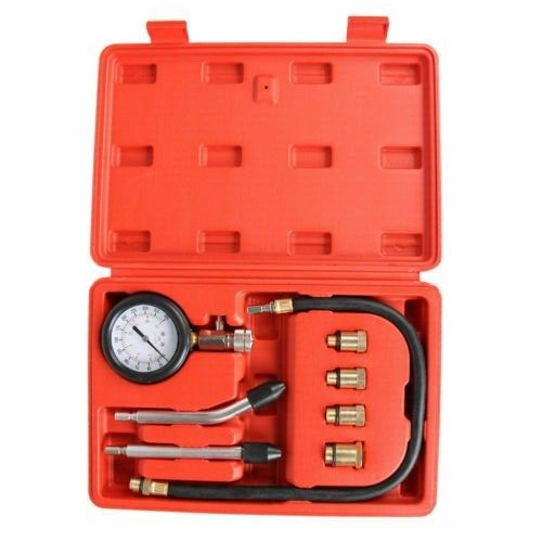 300PSI Petrol Engine Compression Tester Kit Tool Set For Automotives ...