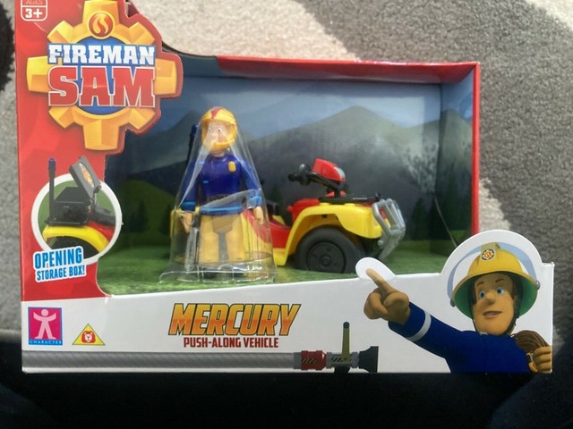 Fireman Sam Push Along Vehicle - Quad Bike With Figure for sale online ...