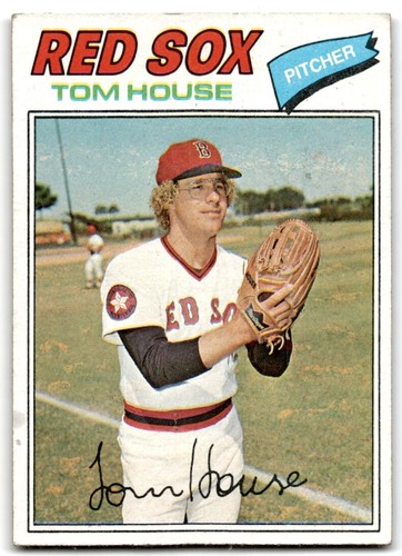 1977 Topps Tom House . Boston Red Sox #358 | eBay