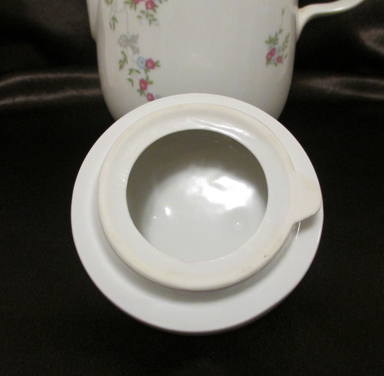 Vintage Kahla Coffee Tea Pot Germany GDR White Flower 8.5" Tall ...