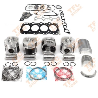 4D56TDI 4D56 Overhaul Rebuild Kit For Mitsubishi Engine L200 Triton ...