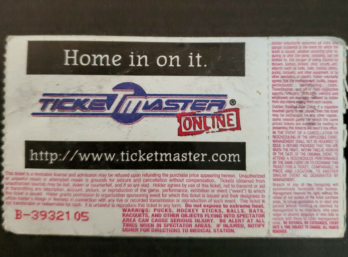 Ozzfest '99 Concert Ticket Stub | eBay