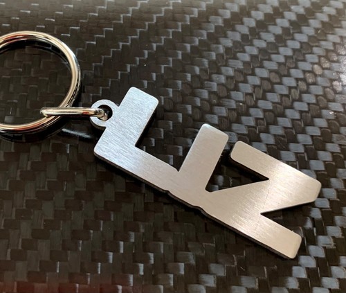 LIZ Keyring Keychain Key Fob Stainless Steel Name Gift | eBay