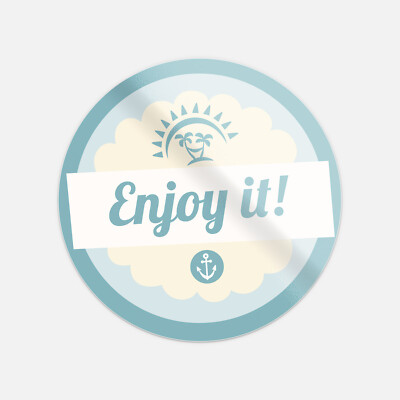Summer Enjoy It Vinyl Sticker Decal | eBay
