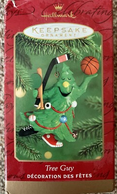 Hallmark Keepsake Ornament Tree Guy 2000 Sports Theme | eBay