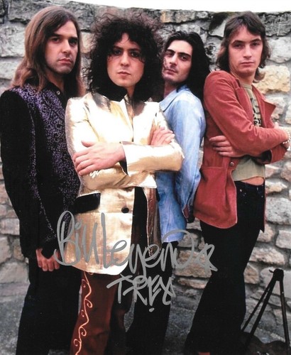 * BILL LEGEND * signed 8x10 photo * T-REX DRUMMER * COA * 5 | eBay