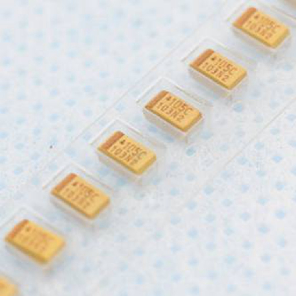 20PCS 16V 1UF A case 105C ±10% 1206 SMD Tantalum Capacitors 3.2mm×1.6mm ...