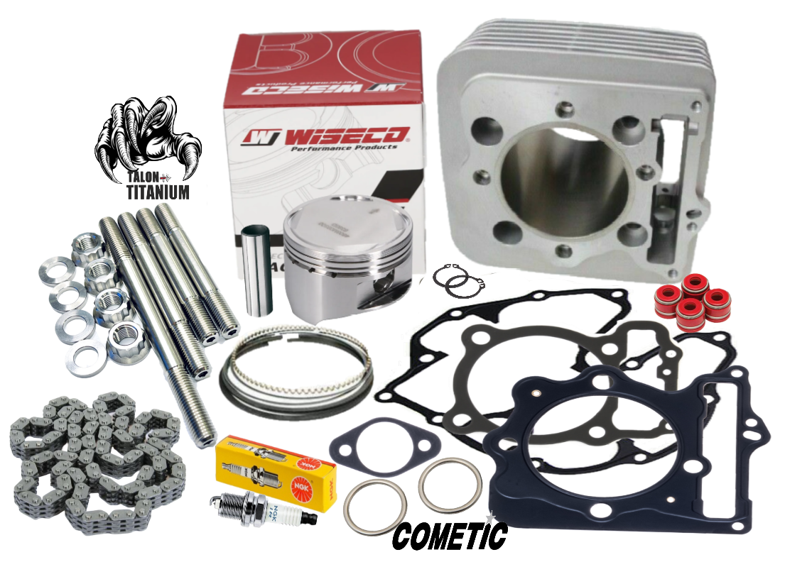 400EX 400X XR400 88mm Big Bore Kit +3 Cylinder 426 Top End Rebuild Redo ...