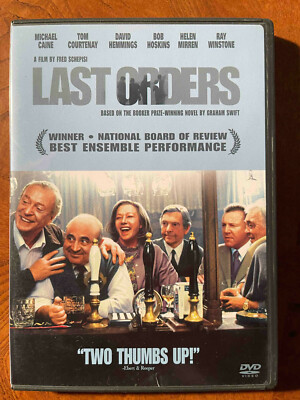 Last Orders (DVD, 2002) -Bob Hoskins, Helen Mirren, Michael Caine, Tom Courtenay 43396087095| eBay