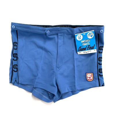 Vintage Sturt Double Blues SANFL Football Shorts Size 42 New Deadstock ...