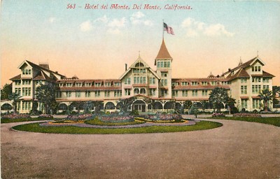California, CA, Del Monte, Hotel del Monte 1910's Postcard | eBay