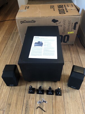 Polk Audio Reference Monitor Series 2, Satellites And SUB, Model RM3000 ...