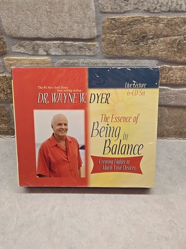 SEALED Dr. Wayne W Dyer The Essence of Being in Balance 6 CD-Set Live ...