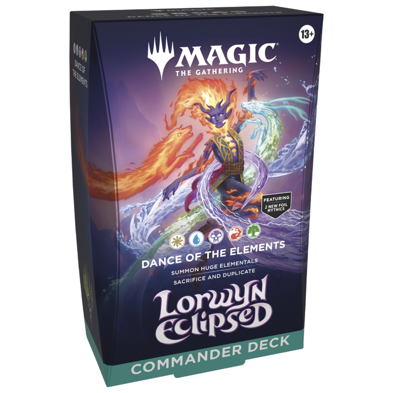 MTG Lorwyn Eclipsed Commander Deck Dance of the Elements PREORDER 23/1 ...