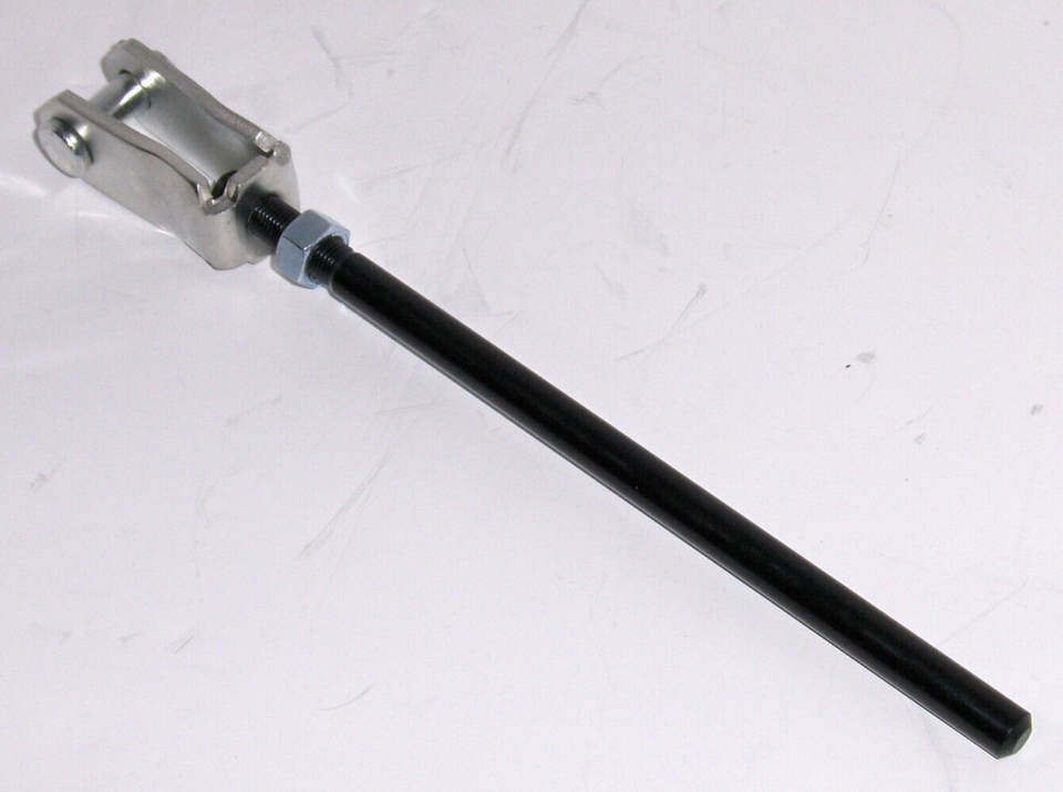 Manual Brake Master Cylinder Push Rod 3/8-24 Thread with Clevis Yoke ...