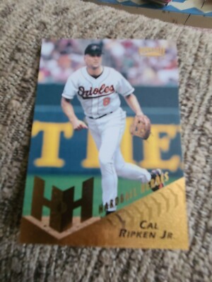 Cal Ripken Jr 1996 Pinnacle Hardball Heroes Baseball Card #258 NM/MT | eBay