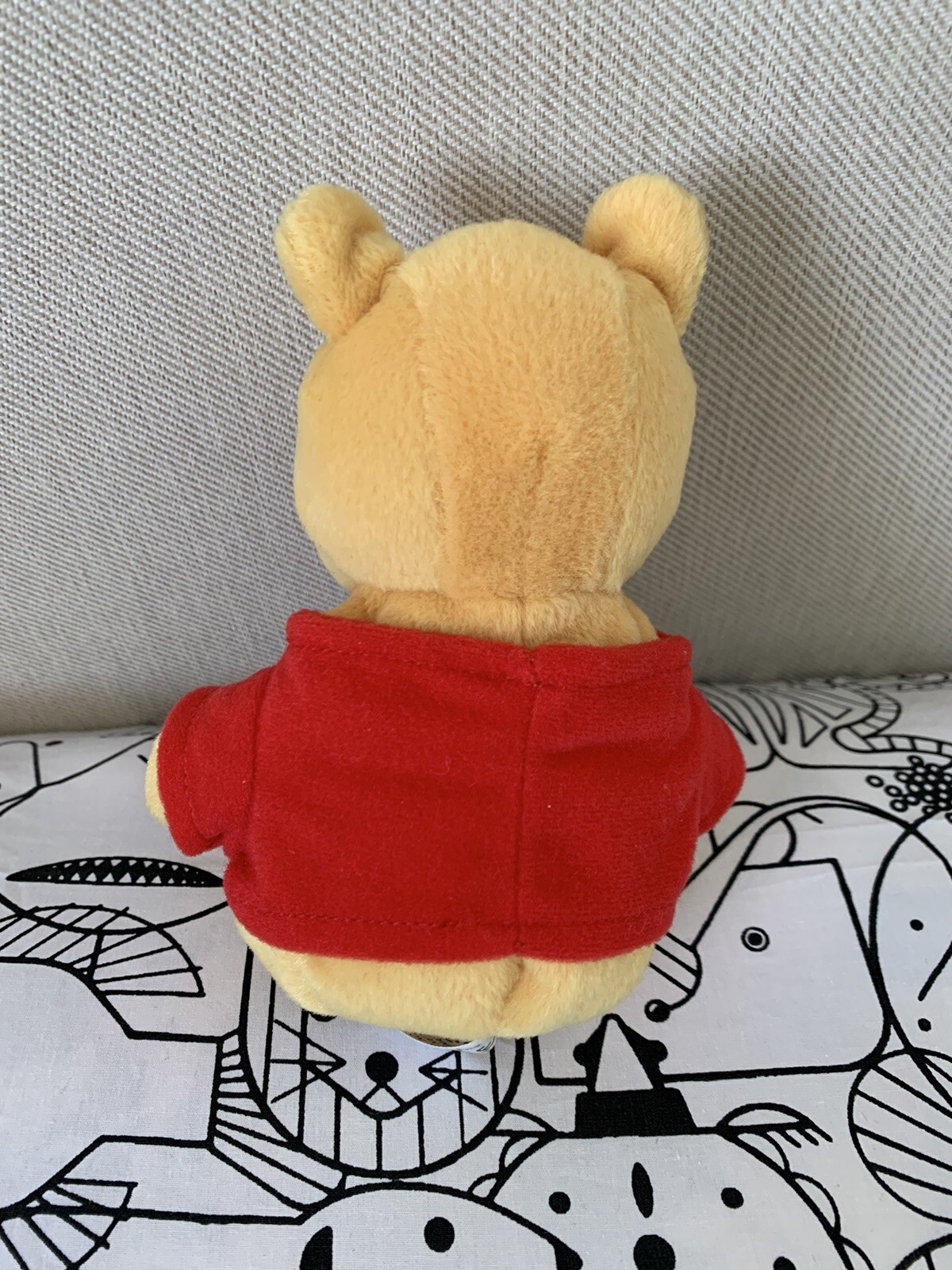 Disney Mattel Winnie the Pooh Beanbag Friend 6” Beanie Plush Arcotoys ...
