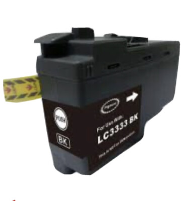 2x Generic LC-3333 Black Ink Cartridges For Brother MFC J1100dw J1300dw ...