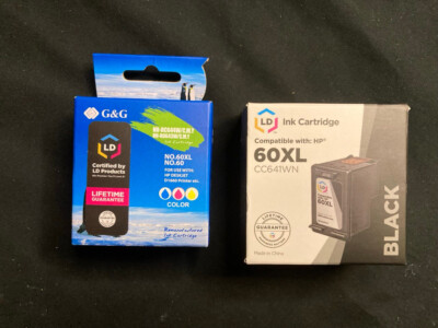 Compatible Color + Black Inkjet Cartridges for HP D1660 etc. - G&G LD ...