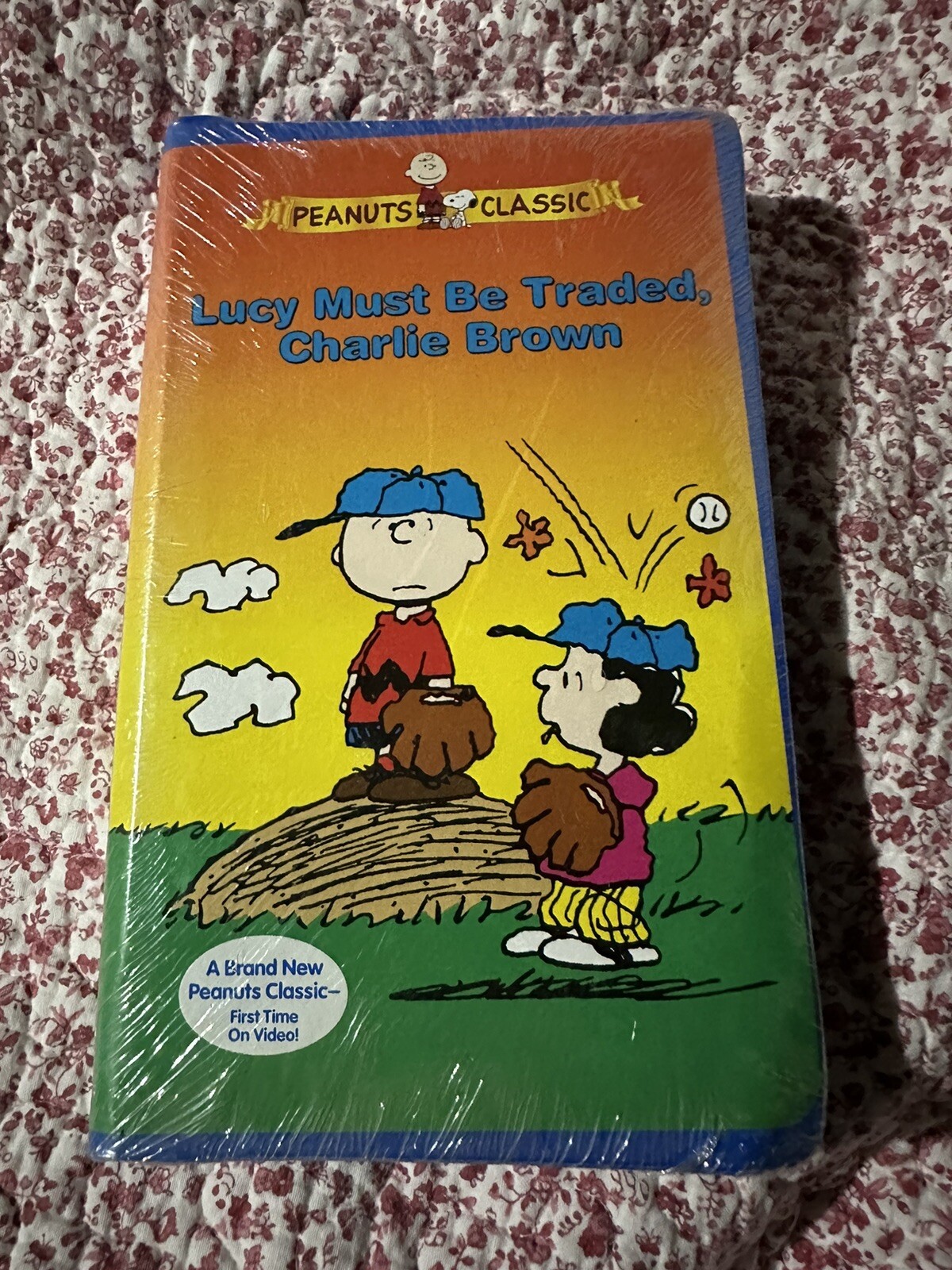 Lucy Must be Traded, Charlie Brown- VHS, Peanuts Classic New Sealed ...