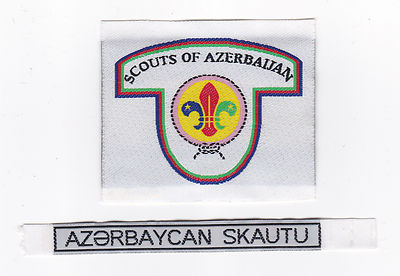 OLD SCOUTS OF AZERBAIJAN - Scout Membership Rank Award & National Strip ...