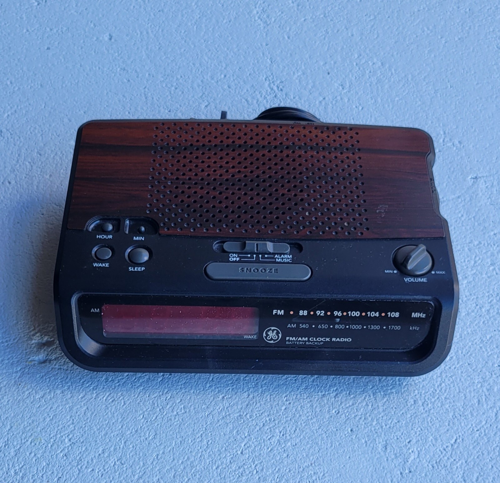Vintage Digital GE FM/AM Alarm Clock Radio Model 7-4613B Tested, Pre ...