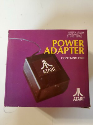 2600 POWER SUPPLY AC Adapter Plug Orig Atari New Purple | eBay