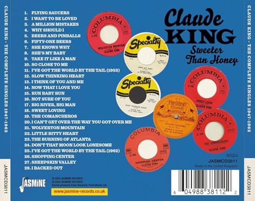 Claude King - Sweeter Than Honey - The Complete Singles... - Claude King CD 1TVG | eBay