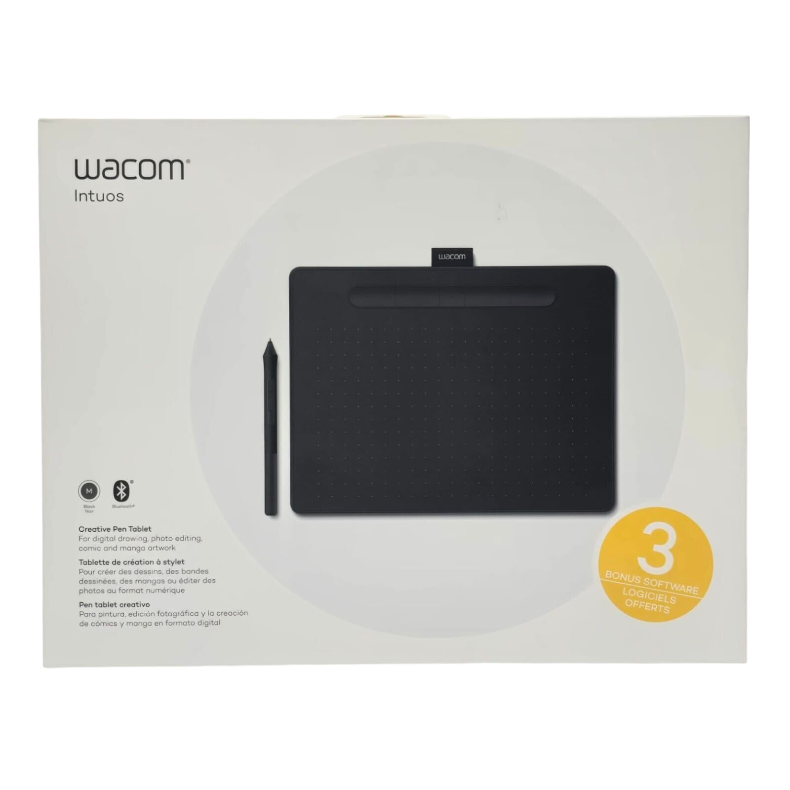 Wacom Intuos (Medium) Wireless Graphics Drawing Tablet- Brand NEW - NIB ...