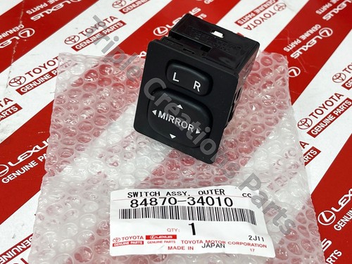 84870-34010 Genuine Toyota 4Runner FJ RAV4 Highlander Prius Door Mirror ...