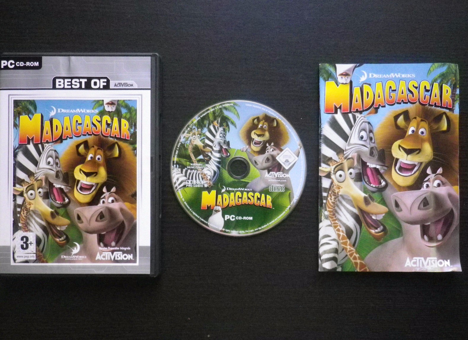 Dreamworks MADAGASCAR : JEU PC CD-ROM ( enfants 3+ ) 624262182542 | eBay