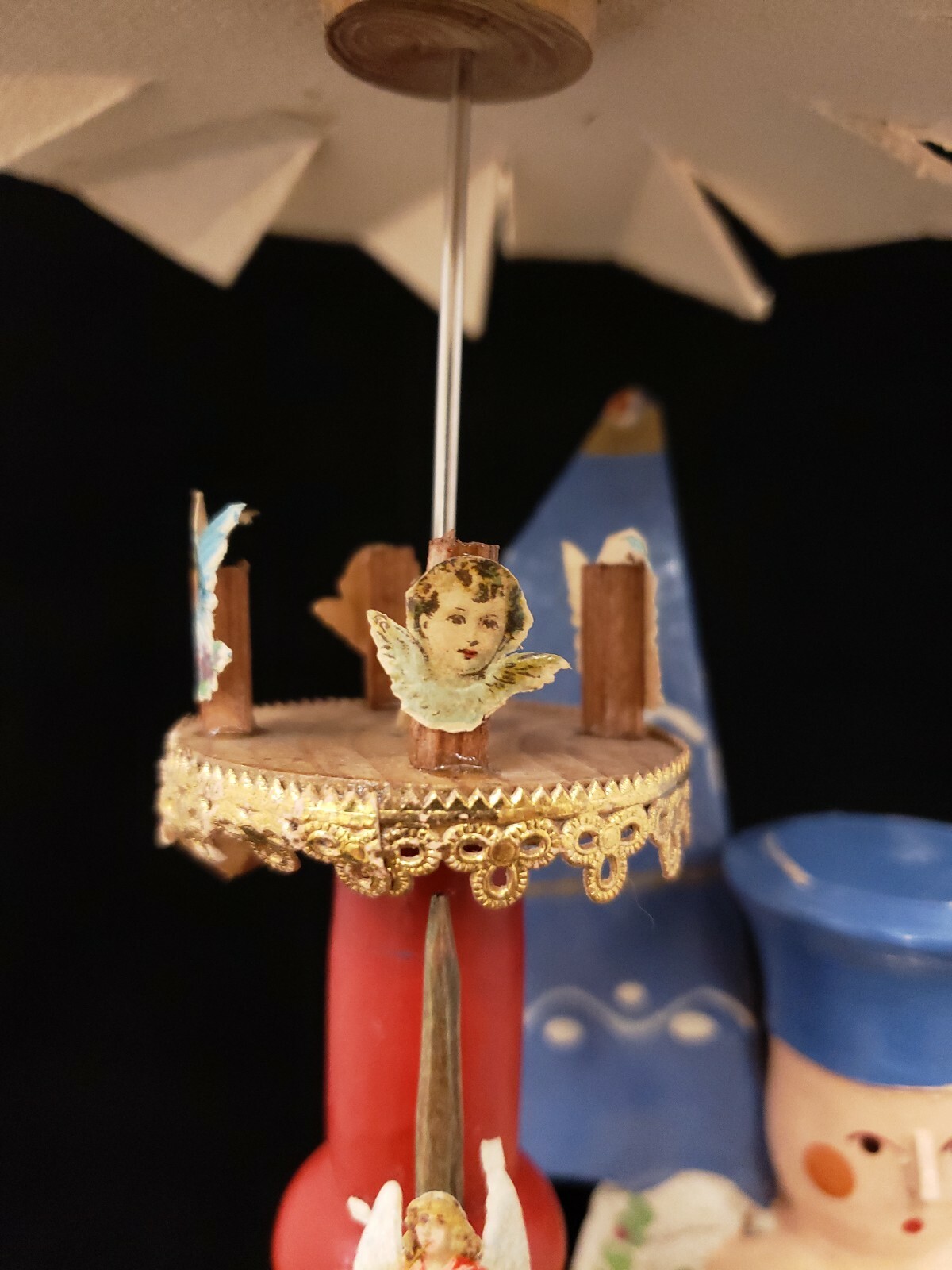 1910 Vintage German Bell Angel Pyramid Propeller Scrap Lithographs ...