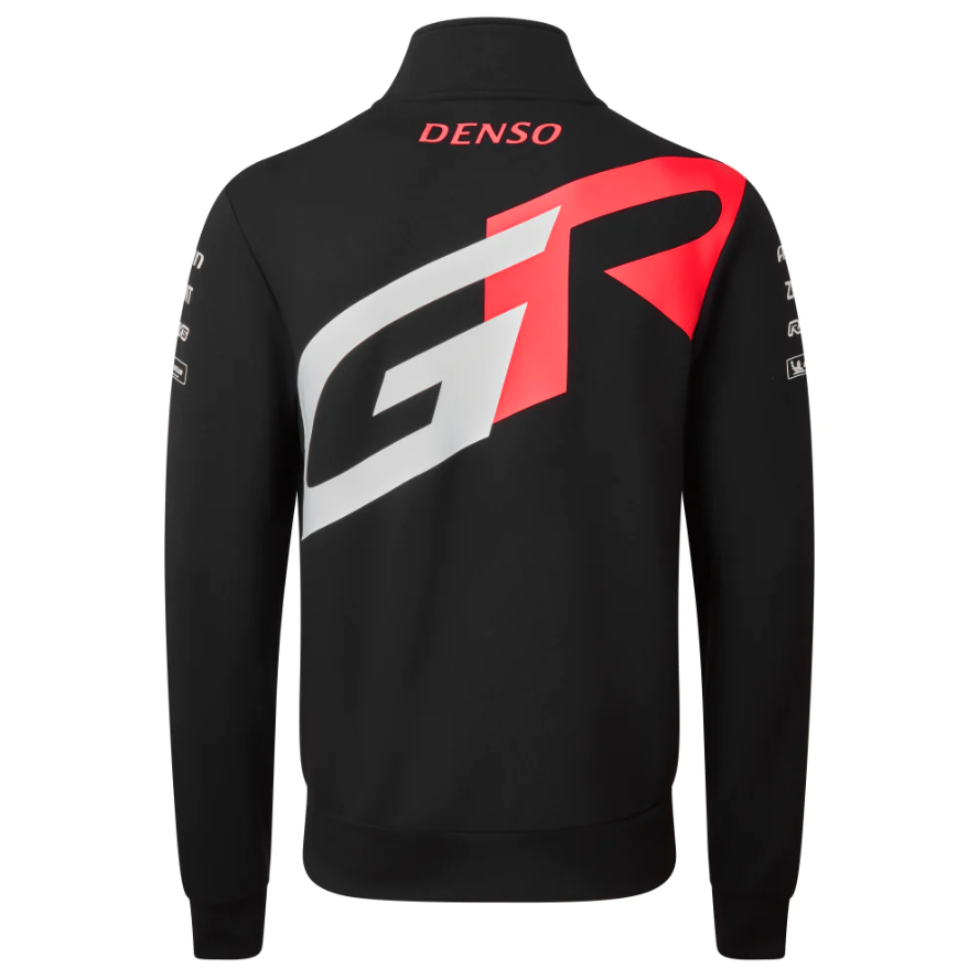 Toyota Gazoo Racing Official Team Full Zip Sweatshirt Jacket WEC Le ...