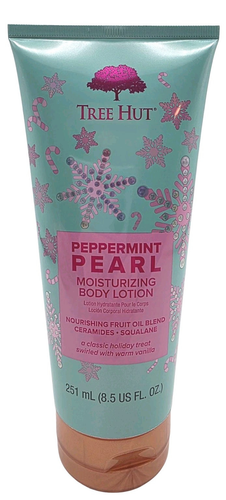 Tree Hut Peppermint Pearl Moisturizing Body Lotion Limited Edition New ...