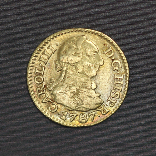 1787 1/2 Escudo Spain Madrid Mint Charles III .875 Gold Coin | eBay