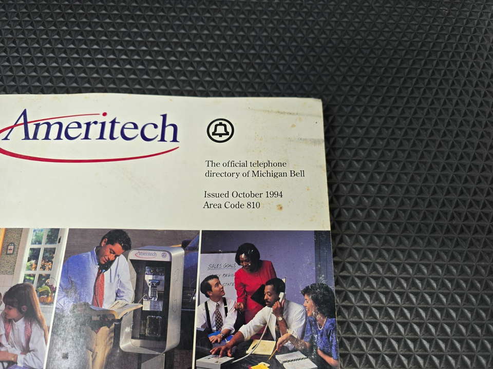 1994-95 Metro Detroit Southfield 810 Phone Book Yellow Pages Ameritech ...