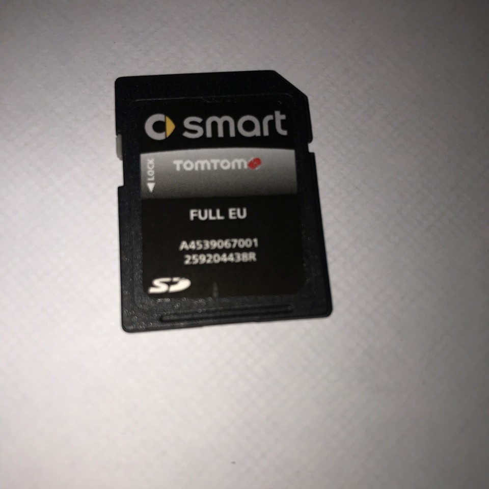 Original Smart Tom Tom Navigation Sd Card Full EU | eBay UK