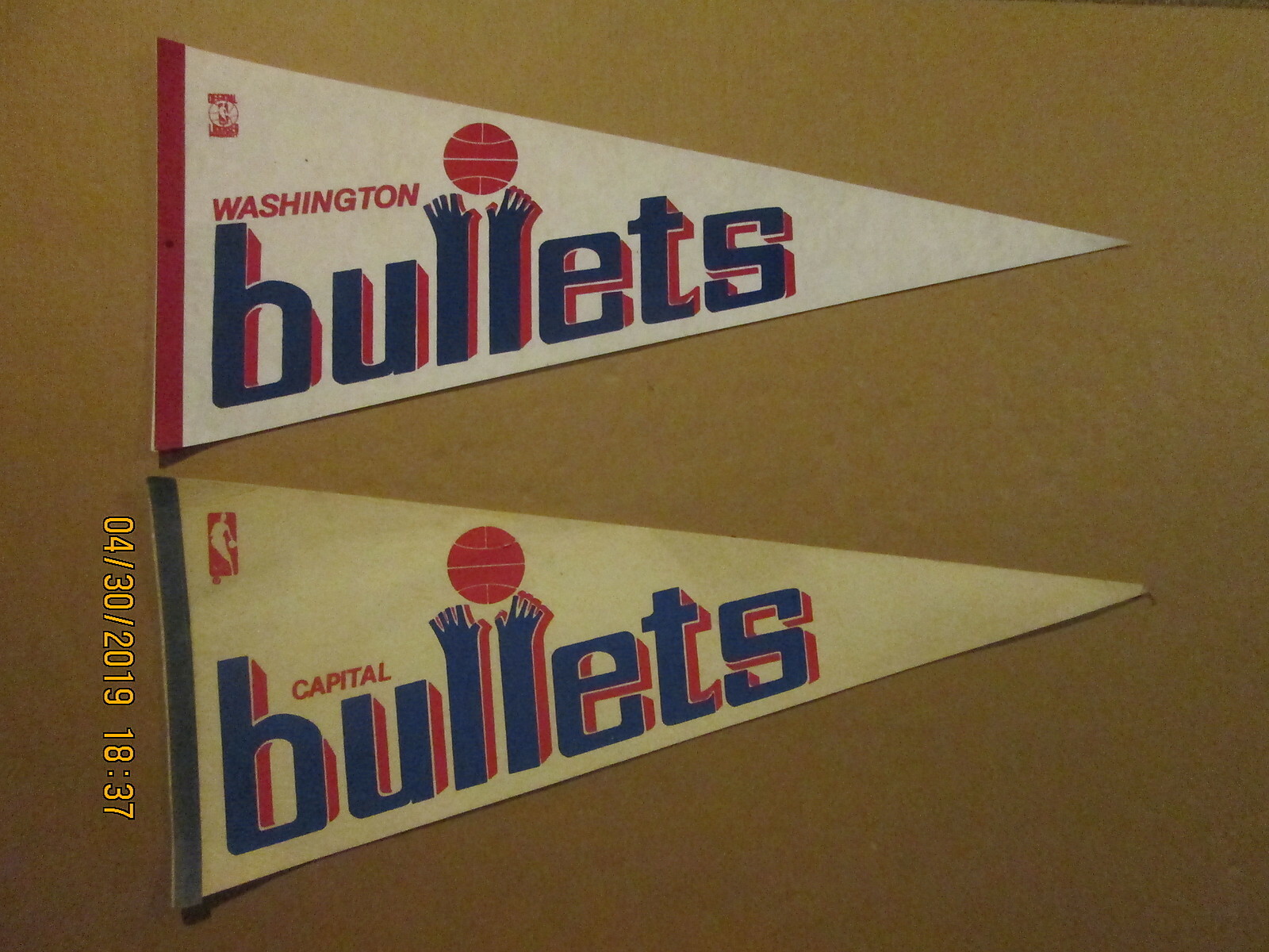 NBA Capitals Bullets & Washington Bullets Vintage Logo Basketball ...
