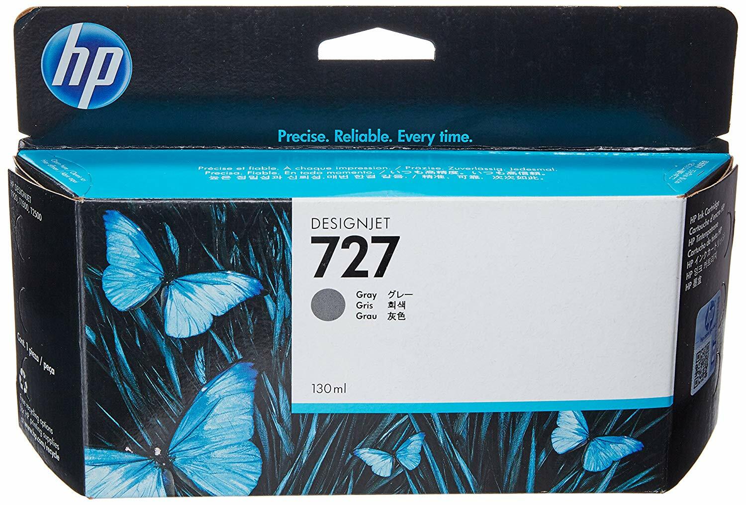 HP No 727 Original OEM Ink Cartridge - Designjet MB,PB,C,M,Y, or Yellow ...