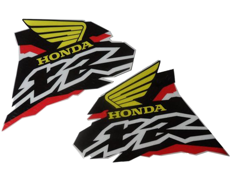 🔴 Tank Decals graphics thick shiny for Honda XR 400 xr400 xr400r 1998 ...