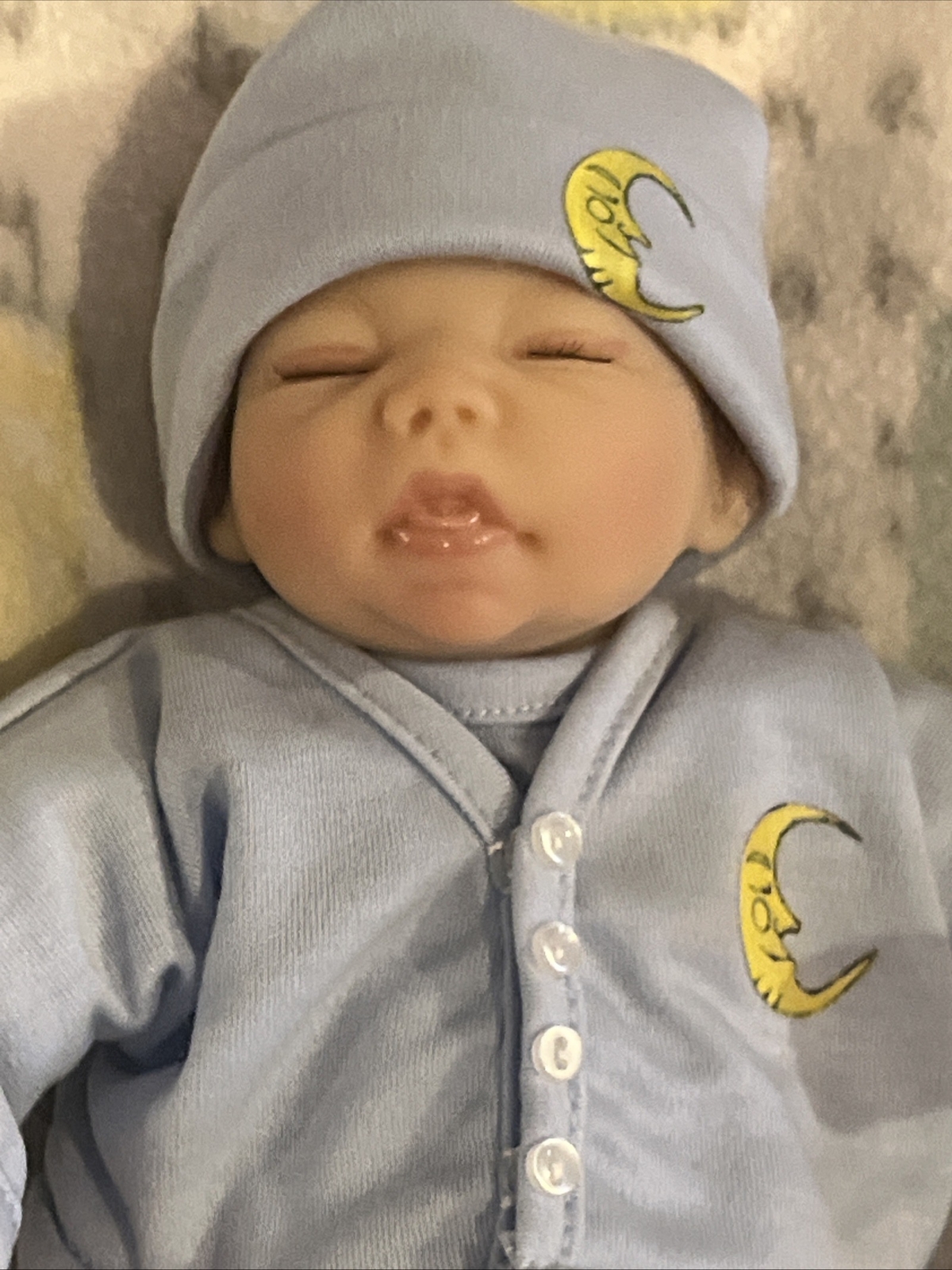 Ashton Drake Doll “Lullaby Goodnight” Little Lullaby Babies Blue Outfit ...
