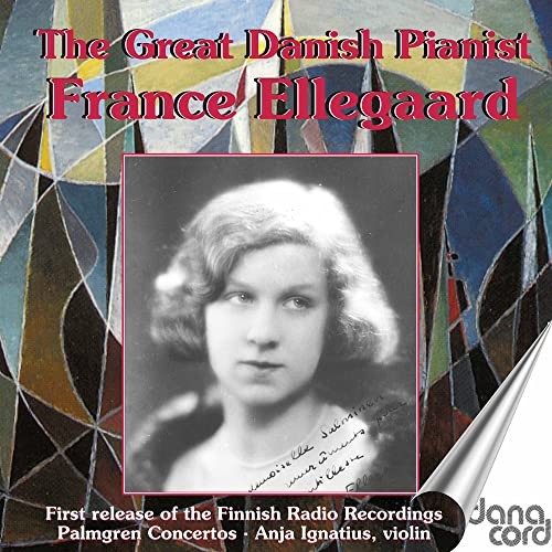 Ellegaard - The Great Danish Pianist: France Ellegaard [CD ...