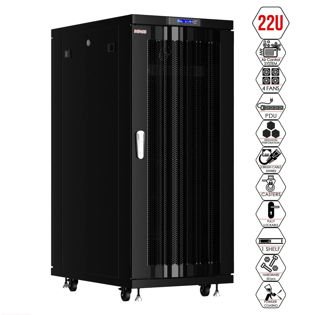 22u Network Server Rack Cabinet | Cabinets Matttroy