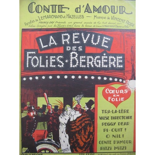 ROSE Vincent Conte d'Amour Chant Piano 1924 | eBay