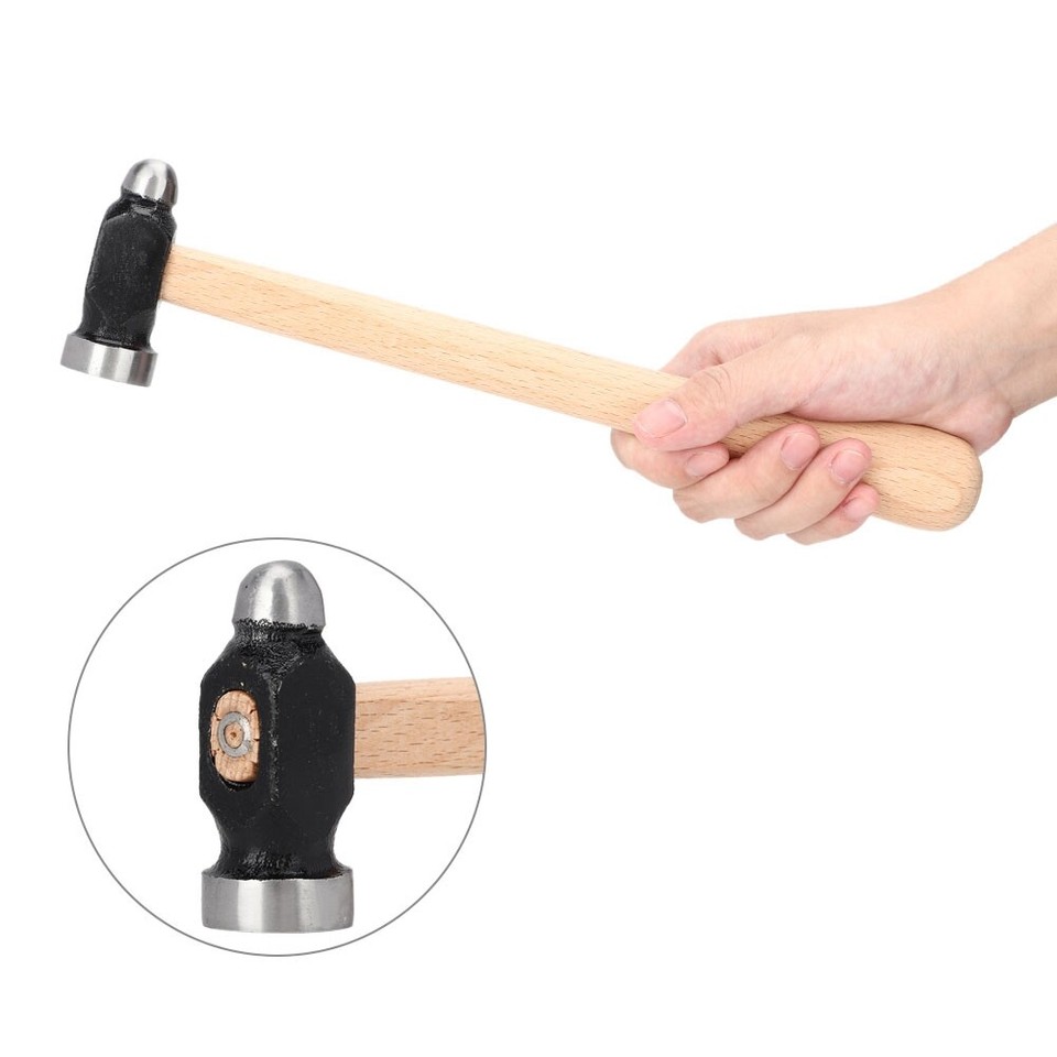 10.2 Inch Round Hammer Blacksmith Hammer Ball Peen Hammer Hardware Tool ...